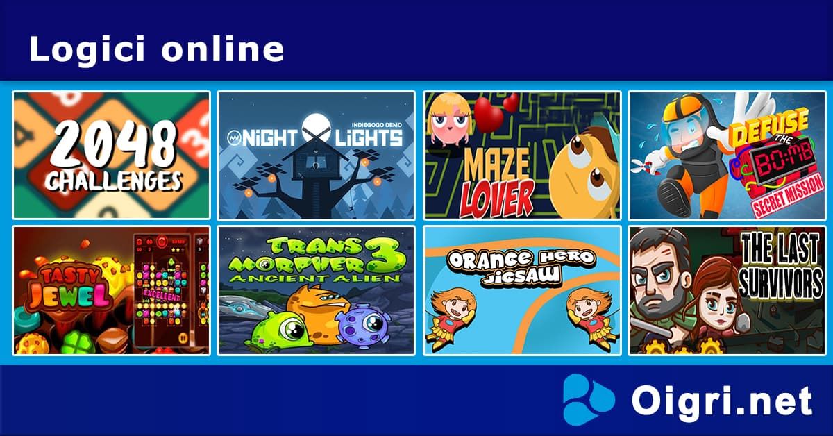 Giocare ai migliori giochi di logici online